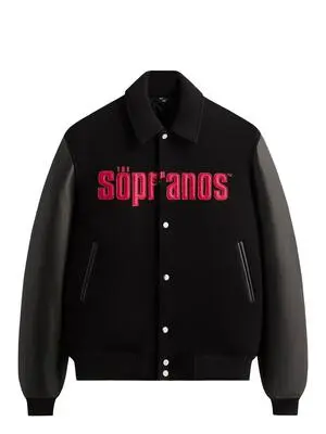 Kith For The Sopranos Varsity Jacket - Black