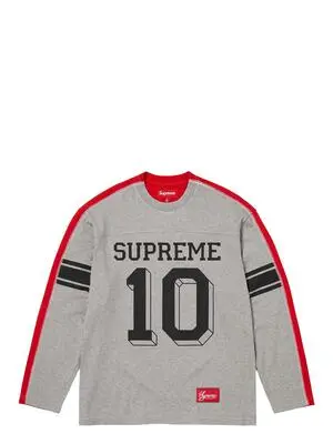Supreme Long Sleeve Top - Grey