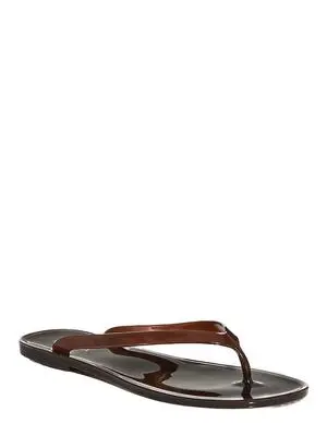 Aqua Clara Flip Flops Mocha