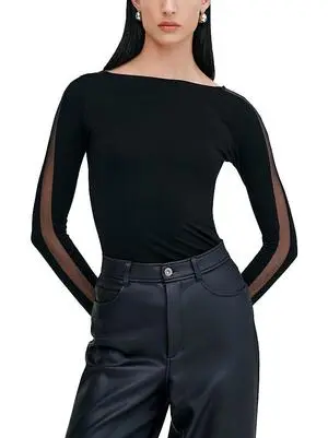 MARCELLA Illa Top - Black