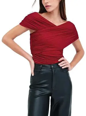 MARCELLA Alyssa Infinity Top Red