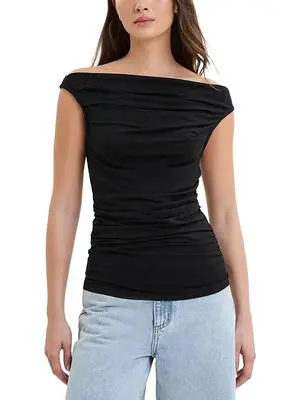 MARCELLA Cooper Sleeveless Top - Black
