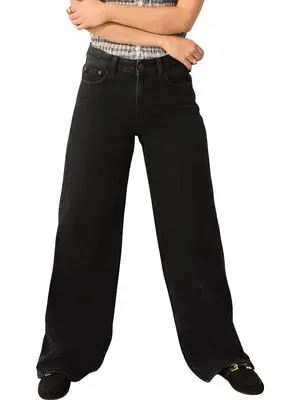 NEXT Wide Leg Jeans - Black