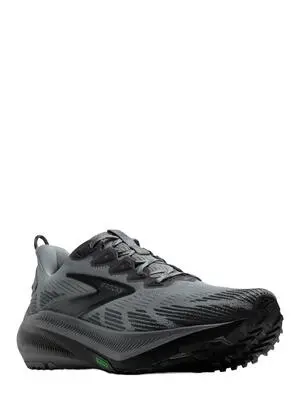 Brooks Ghost Trail Running Shoe - Gray/gray/blackened Pearl