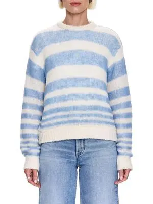PISTOLA Moa Striped Sweater - Blue Gradient Stripe