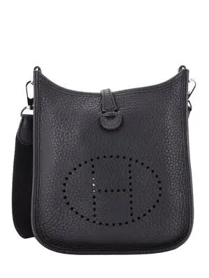 Hermès Evelyne Bag Gen III Clemence TPM Noir