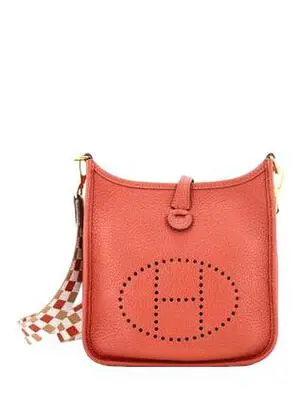 Hermès Evelyne Bag Gen Iii Clemence Tpm Brown