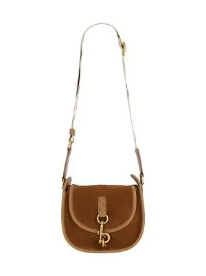 Burberry Mini B-Clip Messenger Bag Hazel
