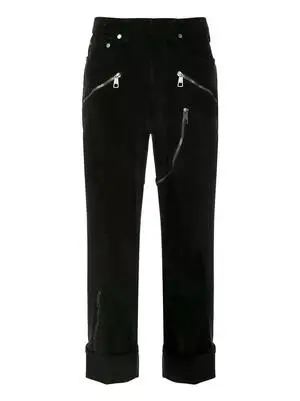 Neil Barrett Corduroy Zipped Trousers - Black