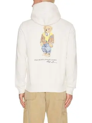 Polo Ralph Lauren Fleece Heritage Bear Hoodie - Nevis