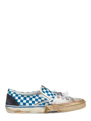 PAUL EASTERLIN Atlantic Crossing Sneakers - Navy  White  & Checker
