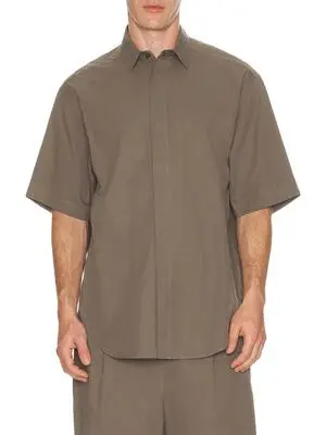 Fear Of God Classic Shirt In Sage - Willow