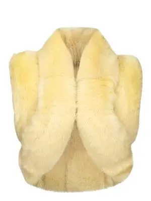 Alaïa Shearling Vest - Naturel