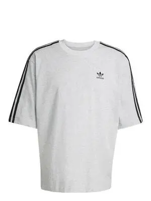 Adidas Adicolor Oversized T-shirt - Medium Grey Heather Black