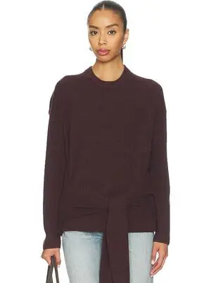 Naadam Premium Cashmere Crewneck Sweater - Heathered Cocoa