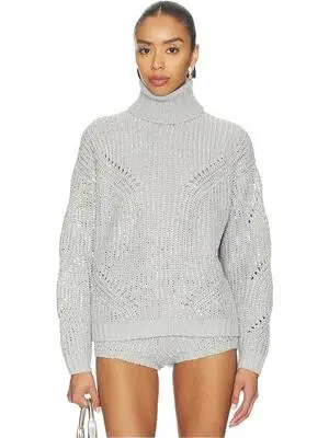 Retrofete Camden Sweater - Grey & Silver