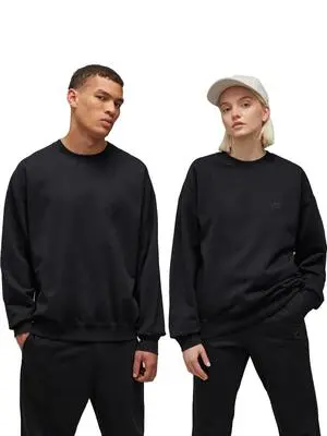 Adidas Y-3 Brushed Terry Crew Sweatshirt - Black