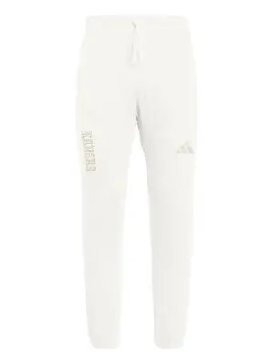 Adidas All Szn French Terry Regular Tapered Pants - Off White / Multi