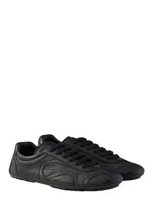 Prada Montecarlo Re-edition 2005 Nappa Leather Sneakers - Black