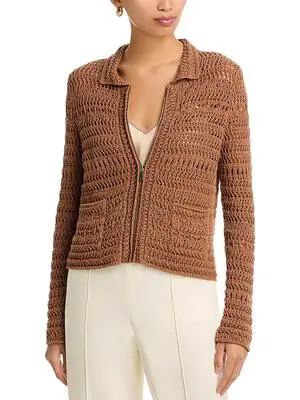 Fabiana Filippi Collared Cardigan Sweater - Vimini