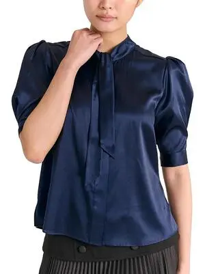 CARTOLINA Peggy Blouse - Midnight Blue