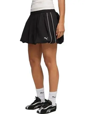 PUMA T7 Bubble Hem Skirt - Puma Black