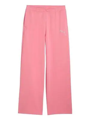 PUMA Embellished Oversized Pants - Wild Pink