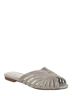 CIRCUS NY BY SAM EDELMAN Kathleen Slide Sandal - Champagne Silver Multi