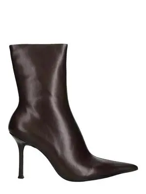 Jeffrey Campbell Daring Pointed-toe Stiletto-heel Boots - Brown