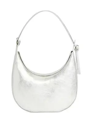 REFORMATION Rosetta Shoulder Bag Silver