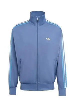 Adidas Firebird Track Top - Crew Blue Light Blue White