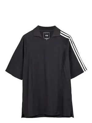 Adidas Y3 Cut Line Tee Shirt - Black