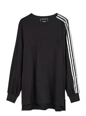 Adidas Y3 3stripes Long Sleeve Longsleeve Top - Black
