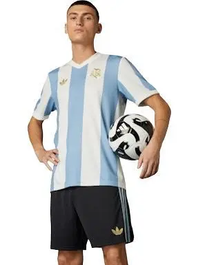 Adidas Argentina Anniversary Jersey - Ambient Sky Blue Cloud White