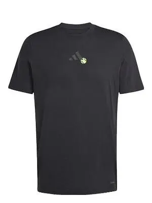 Adidas Jeu Graphic Tee Shirt - Black