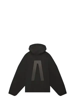 Adidas Fear Of God Athletics Suede Fleece Hoodie - Black