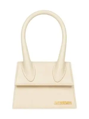 Jacquemus Le Chiquito Moyen Signature Handbag - Ivory