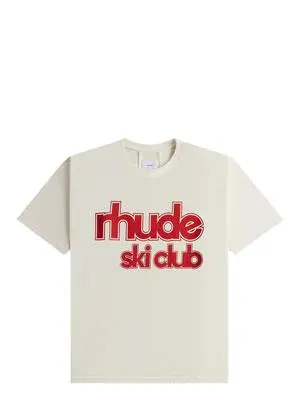 Rhude Ski Club Tee - White