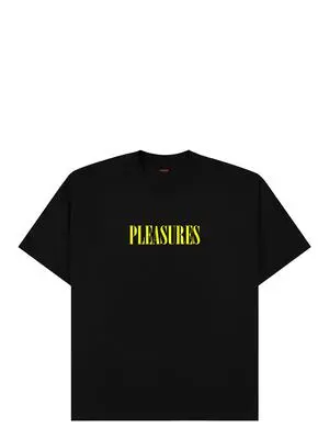 PLEASURES Exhibition T-shirt - Black