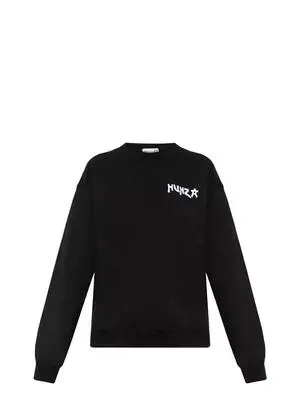 Hunza G 80s Logo Sweatshirt - Black
