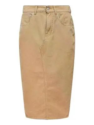 MAISON MARGIELA Seam Midi Skirt - Neutrals
