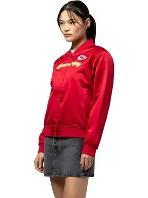 Mitchell & Ness Kansas City Chiefs Full-snap Satin Jacket - Red