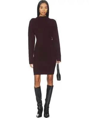 Helmut Lang Slouchy Dress - Burgundy