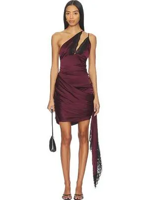 LOVERS AND FRIENDS Frida Midi Dress - Oxblood