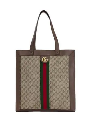 FWRD RENEW Gucci Ophidia Tote - Beige