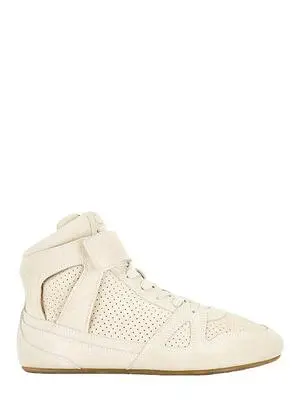 Isabel Marant Senny High Sneakers - Chalk