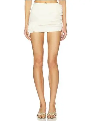 Magda Butrym Mini Skirt - Cream