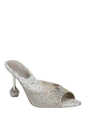 CIRCUS NY BY SAM EDELMAN Gisella Embellished Sandals Oyster