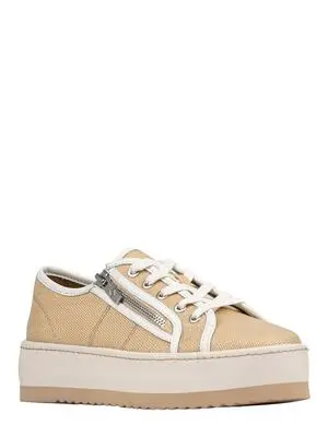 DONALD PLINER Fatimah Platform Sneakers Natural