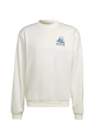 Adidas Adventure Winter Crewneck Sweatshirt - Off White